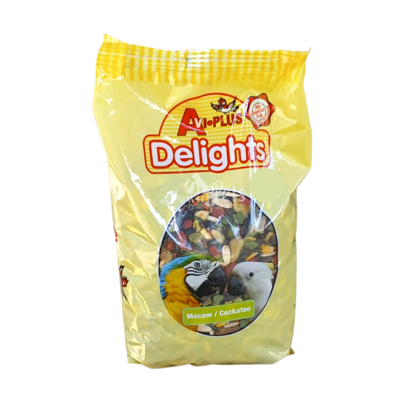 Avi-Plus Delights – Macaws/Cockatoos – School Fuel